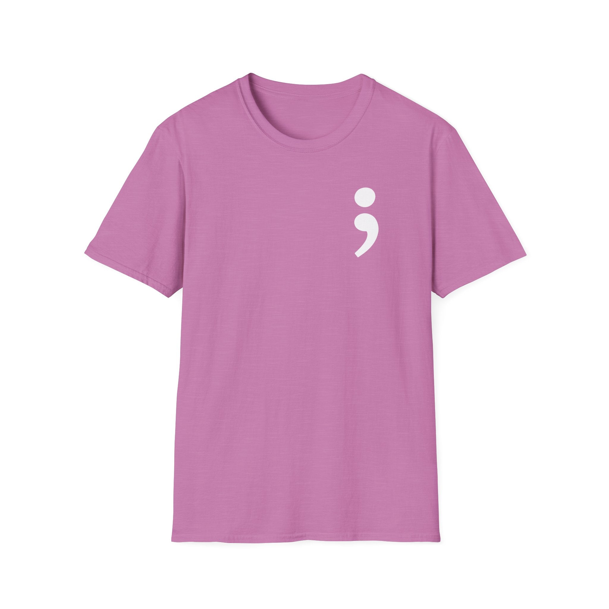 Semicolon Awareness Tee | Mental Health Awareness Shirt | Walking ...